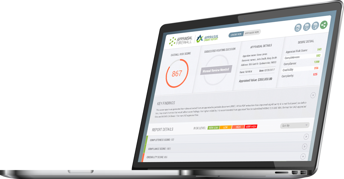 Appraisal Firewall - Real Estate Appraisal Software for Mortgage Lenders